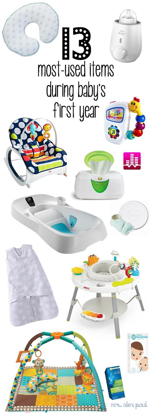 My 15 Must-Have Items for Baby’s First Year | Mrs Alex Paul